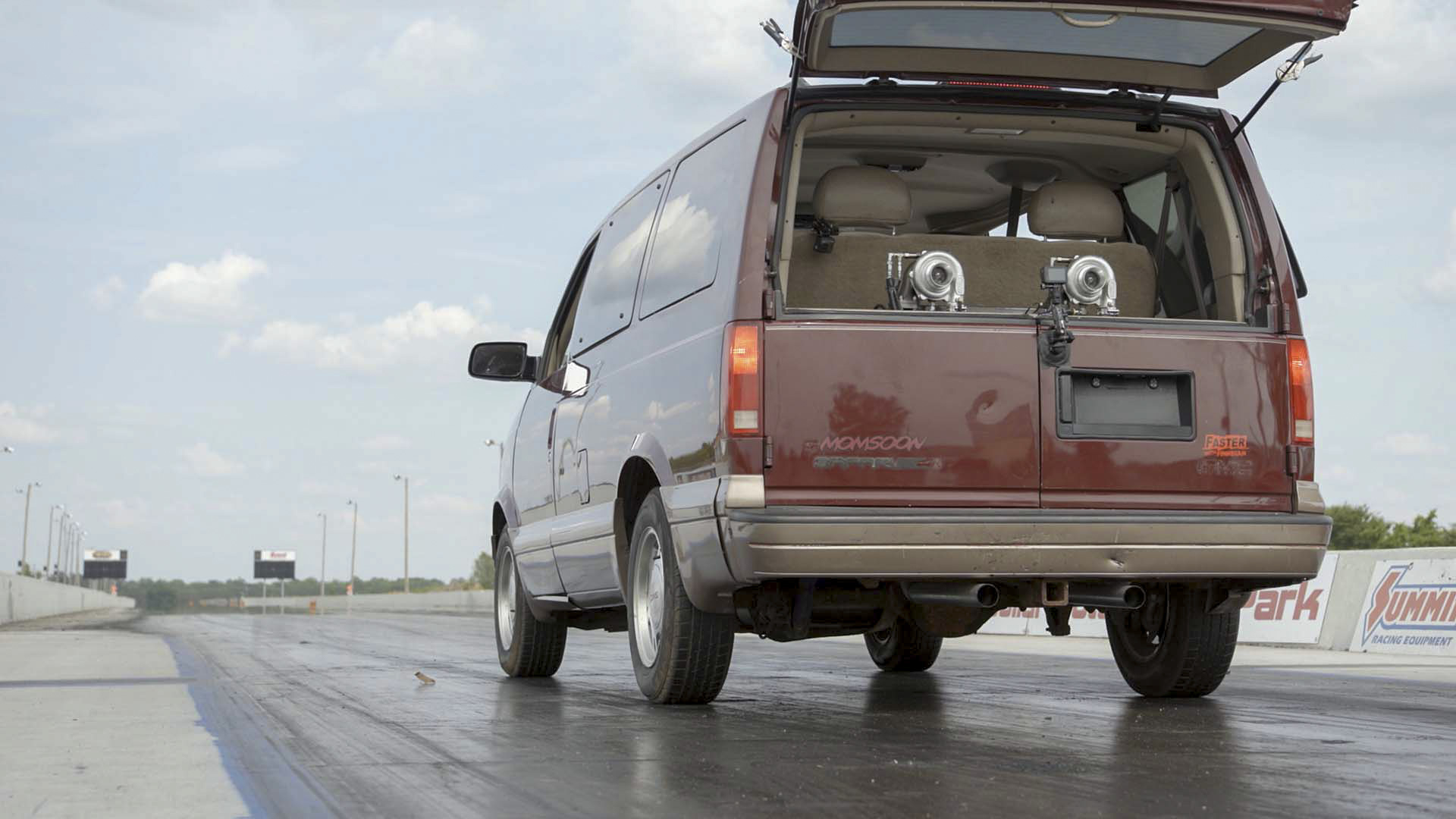 Faster With Finnegan: 3, Episode 8 - Minivan Drags: Meet the Momsoon ...