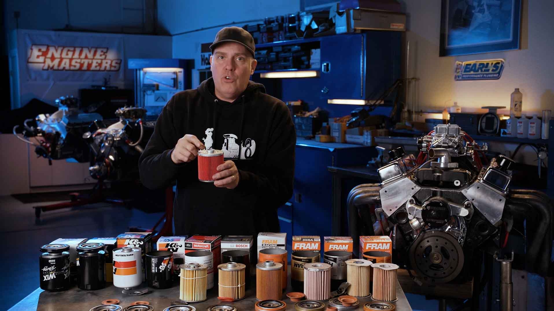 Engine Masters: 6, Episode 5 - Oil Filter Shootout | MotorTrend